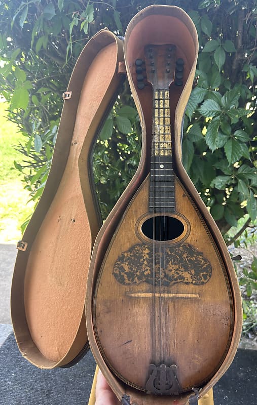 Vintage Lute/Mandolin Pre WW2 - Natural | Reverb