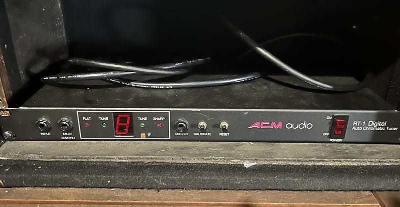 ACM Audio RT-1 Digital Tuner Late-90’s - Black | Reverb