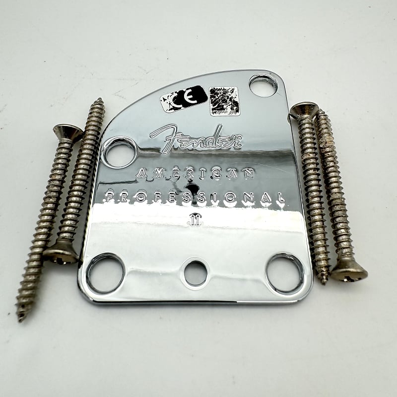 Fender American Professional II Contour Neck Plate Mint 24039 | Reverb