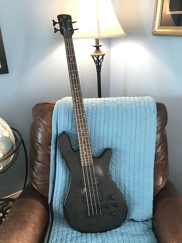 Spector Q4 PRO - Transparent Black with EMG-SSD pickups and | Reverb