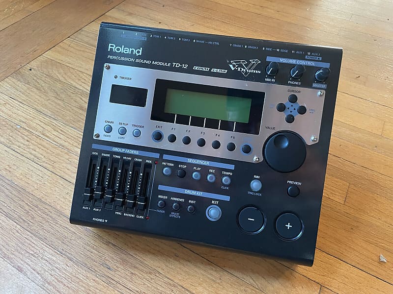 Roland Td-12 V Drum Module Brain with Good Screen | Reverb