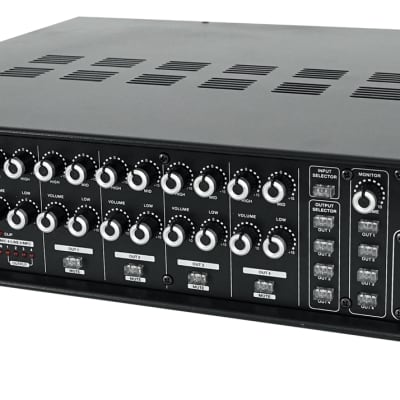 4-Zone Matrix Multi Room Commercial 70v Amplifier+16 6.5" | Reverb