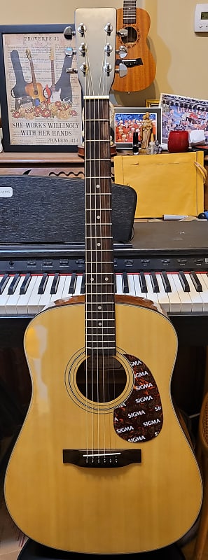 Sigma DM2 Dreadnought Acoustic Guitar | Reverb