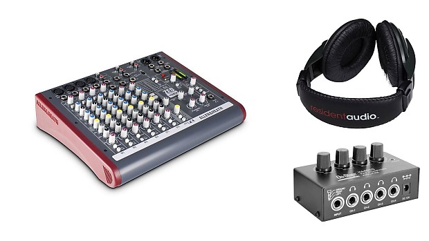 Allen & Heath Zed 10 FX w/ HA4000 Headphone Amp & R100 | Reverb