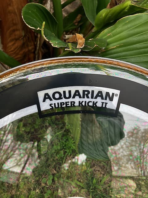 Aquarian Super Kick II - Clear | Reverb