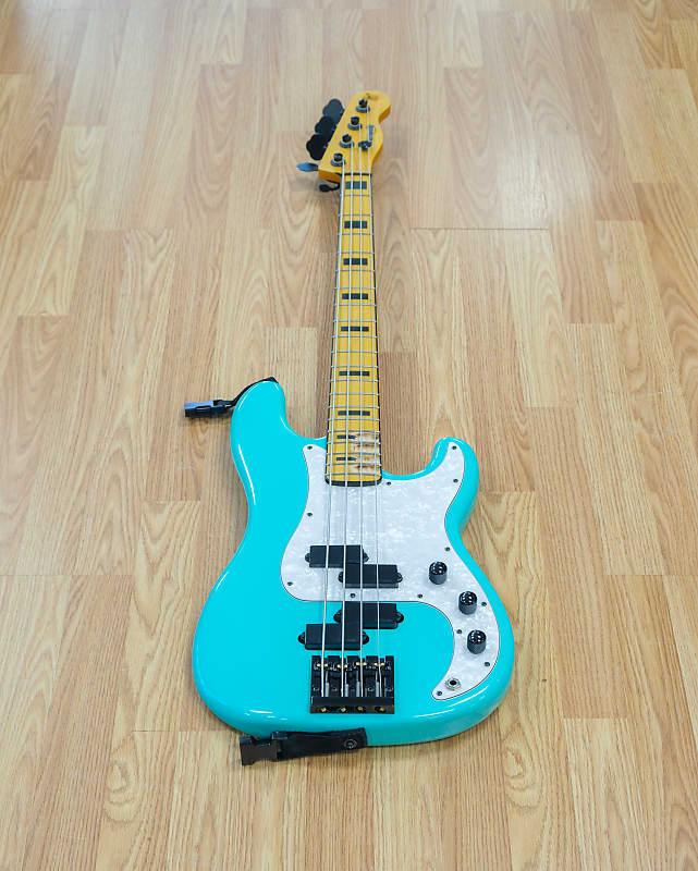 Warmoth Precision Bass Custom Build in Sea Foam Green w/ | Reverb