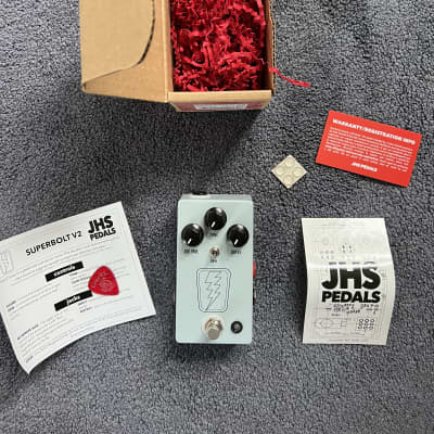JHS SuperBolt V2 Overdrive Pedal With Red Remote | Reverb