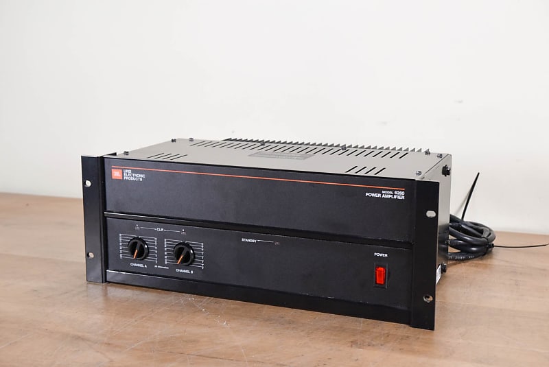 JBL UREI 6260 Two-Channel Power Amplifier CG00UKE | Reverb