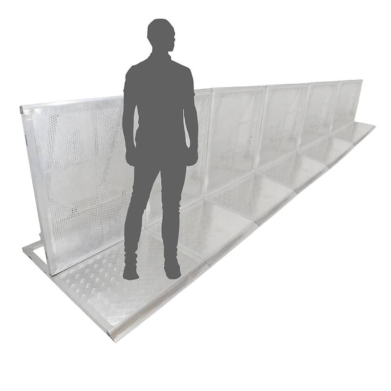 ProX XT-CSB4FT Aluminum Crowd Control Barriers 6-Pack for | Reverb