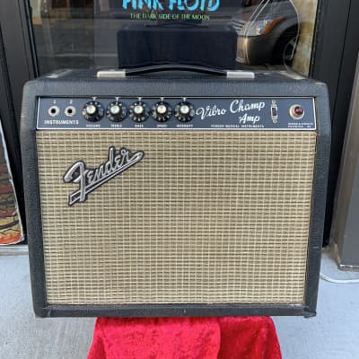 Fender Vibro Champ Vintage 1964-65 Blackface AA764 | Reverb