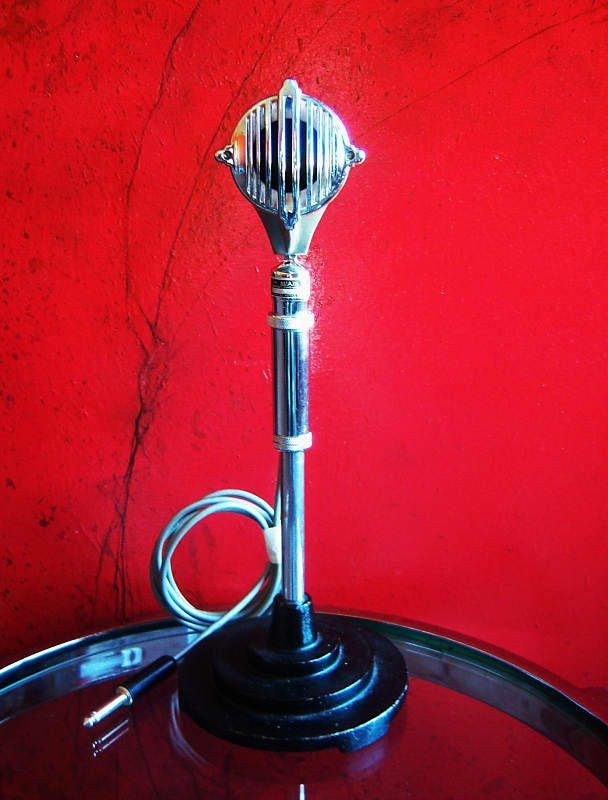 Vintage 1960's Astatic DNHZ dynamic microphone Hi Z with F-11 | Reverb