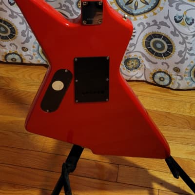 1993 Ibanez Z Silver Cadet - Explorer - Destroyer - Red | Reverb