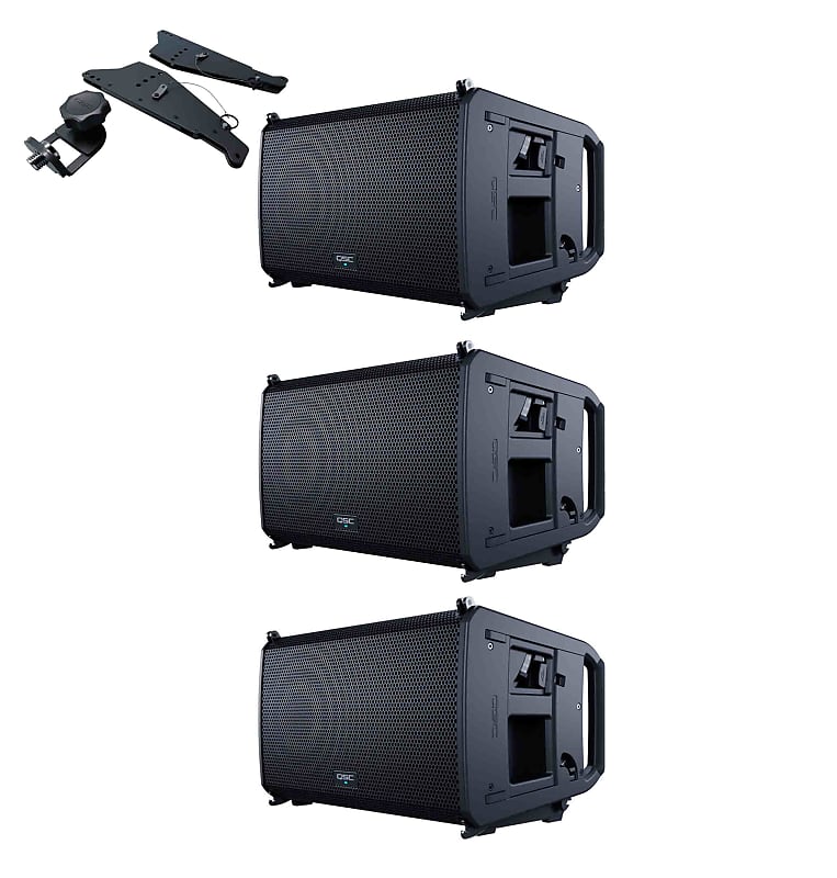 QSC LA112, 12" Powered Line Array Loudspeaker Package with | Reverb