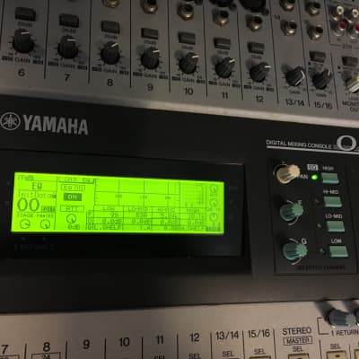 Yamaha 01V Digital Mixing Console in Flighcase | Reverb