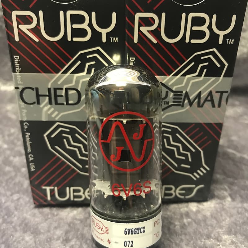 Ruby Tubes 6V6GTCZ Matched Pair | Reverb