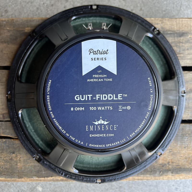 Eminence Patriot Series Guit-Fiddle, 12" / 100W / 8ohms | Reverb