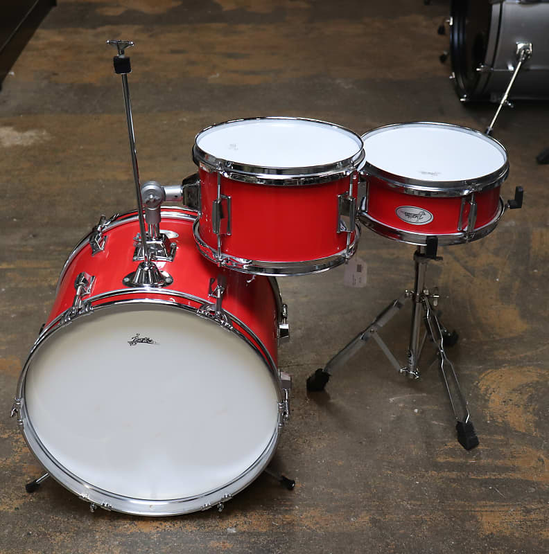 Bestler 3pc Junior Drum Set Red | Reverb
