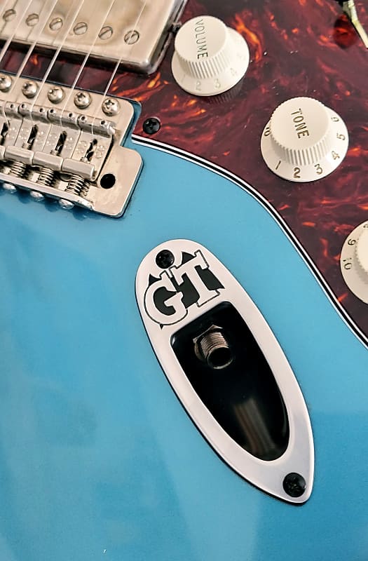 Jack Plate BLACK Stratocaster | Reverb Australia