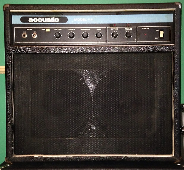 Acoustic Control Corp Model 114 2x10 Guitar Combo Amp Vintage | Reverb