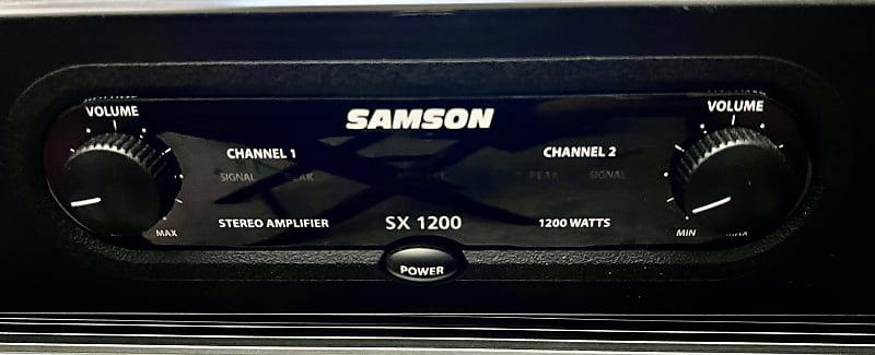Samson SX1200 Power Amp | Reverb