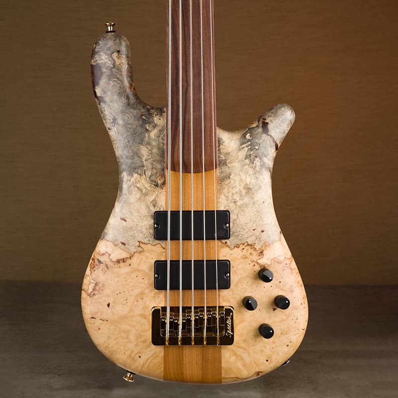 Spector USA Custom NS-5 Fretless 5-String Bass Guitar - | Reverb