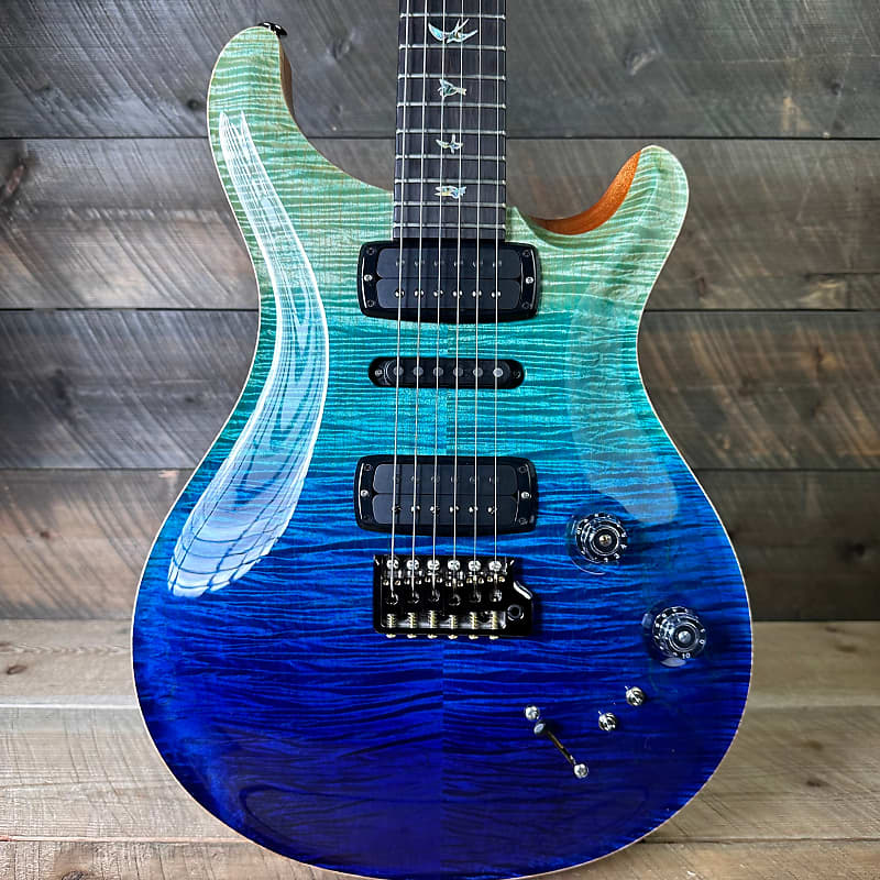 PRS Modern Eagle V Flame Maple 10-Top Torrefied Maple Neck | Reverb