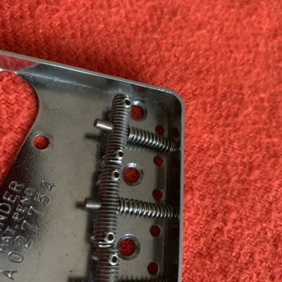 Fender Telecaster Bridge A Serial Number 1980’s | Reverb