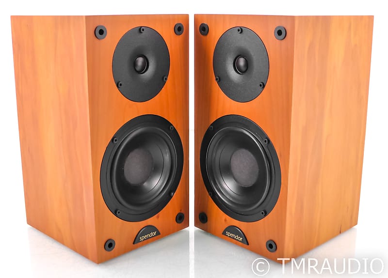 Spendor S3/5 Bookshelf Speakers; Light Cherry Pair | Reverb
