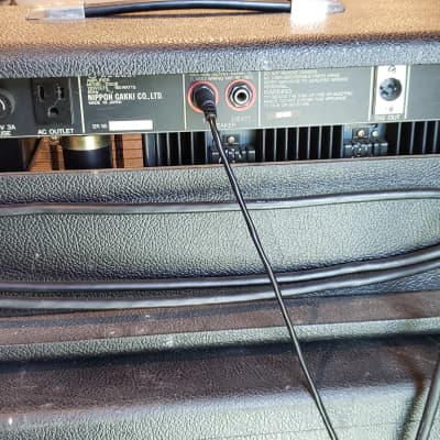 Yamaha B100 II Mid 80s - Black | Reverb