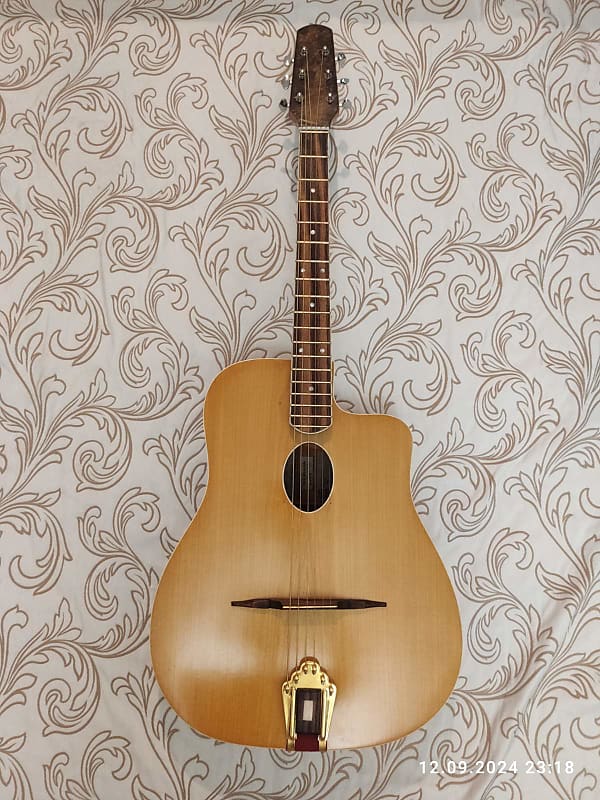 Jazz Manouche Vintage Guitar France 6 String Extra Rare | Reverb UK