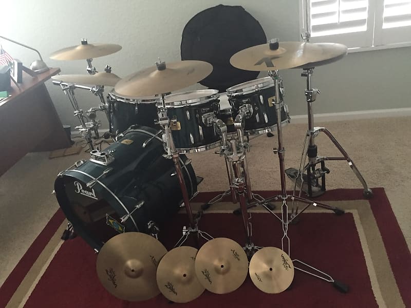 Pearl Session Drum Set (all included) | Reverb
