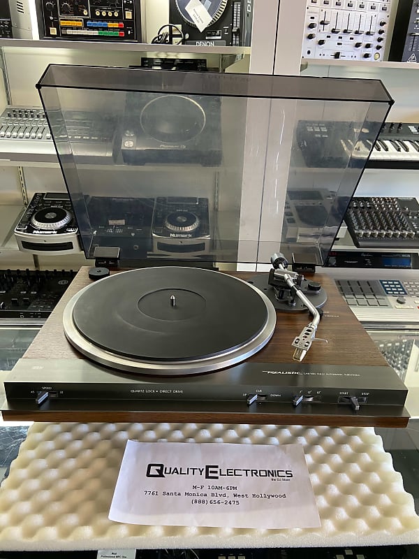 Realistic Lab-500 Fully-Automatic Direct-Drive Turntable | Reverb