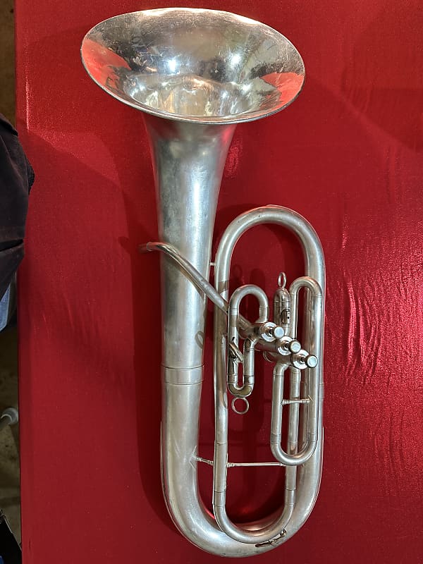 King Baritone - Silver Plated | Reverb