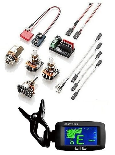 EMG Solderless Conversion Wiring Kit J Set Active Jazz Bass 3 | Reverb