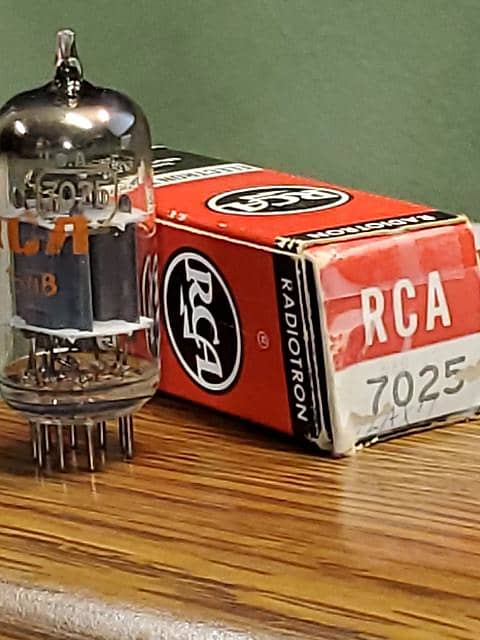 7025/12AX7 RCA NOS/NIB vintage vacuum tube | Reverb
