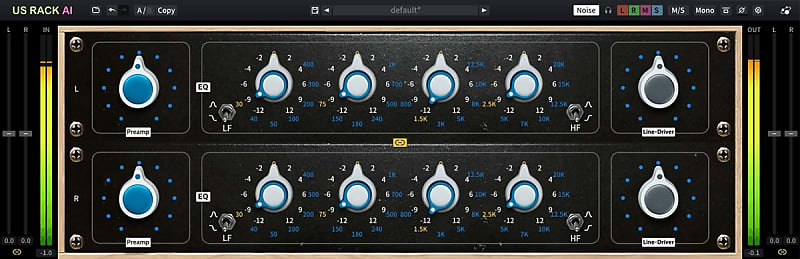 Three-Body Tech US Rack AI - AI-Powered Preamp and EQ | Reverb UK