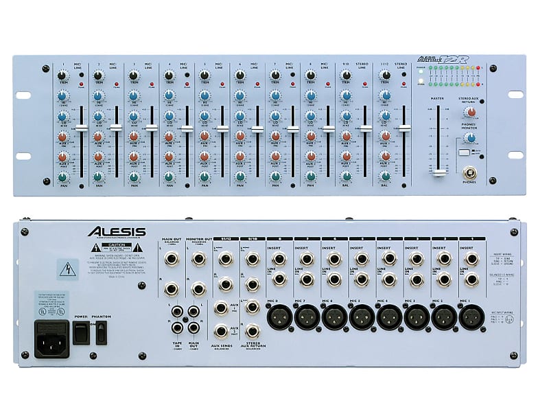 Alesis MultiMix 12R Rackmount Mixer | Reverb