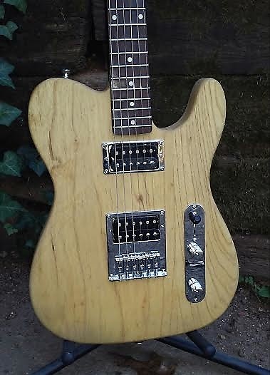 Custom Built Tele Telecaster Partscaster / Natural ASH / | Reverb
