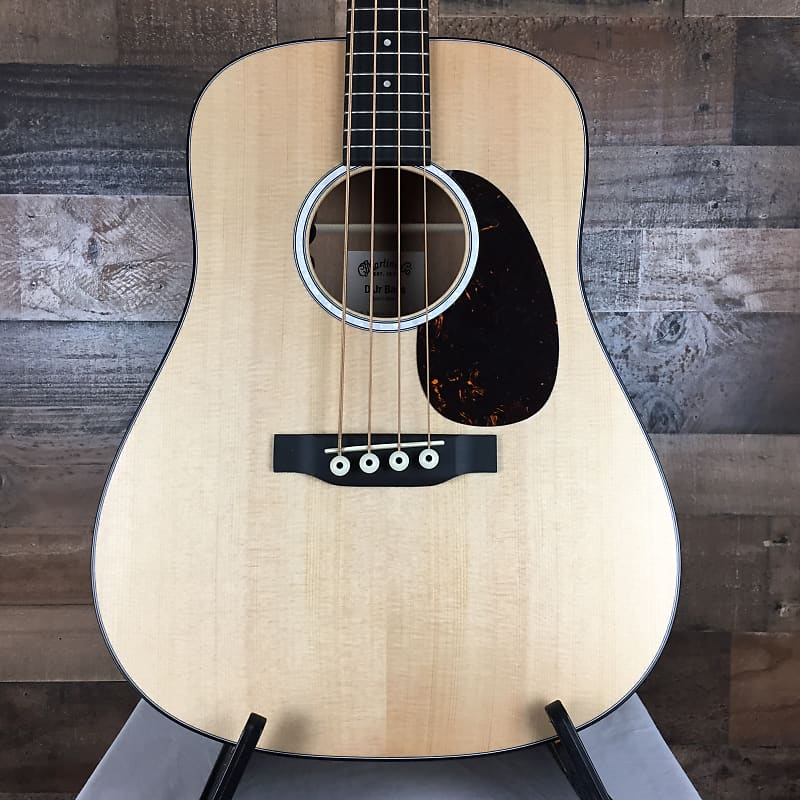 Martin D Jr-10E Acoustic Electric Bass Guitar with Gig Bag, | Reverb