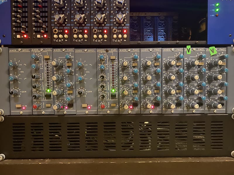Amek Eq Rack 6 x Pm01, 2x CL01, 2x BPF01 | Reverb UK