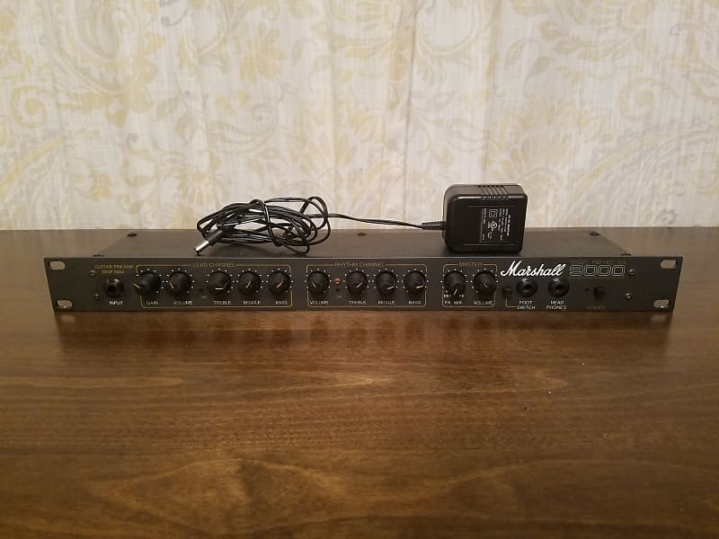 Marshall 9000 Series Rack Mount Guitar Preamp w Power Adaptor | Reverb