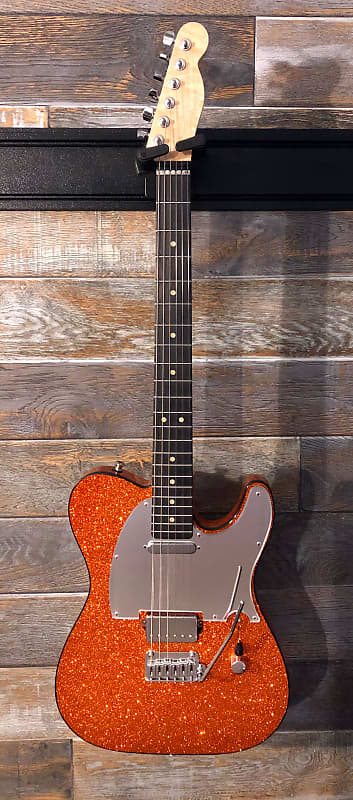 Warmoth Telecaster Marty Bell Orange flake 2019 | Reverb