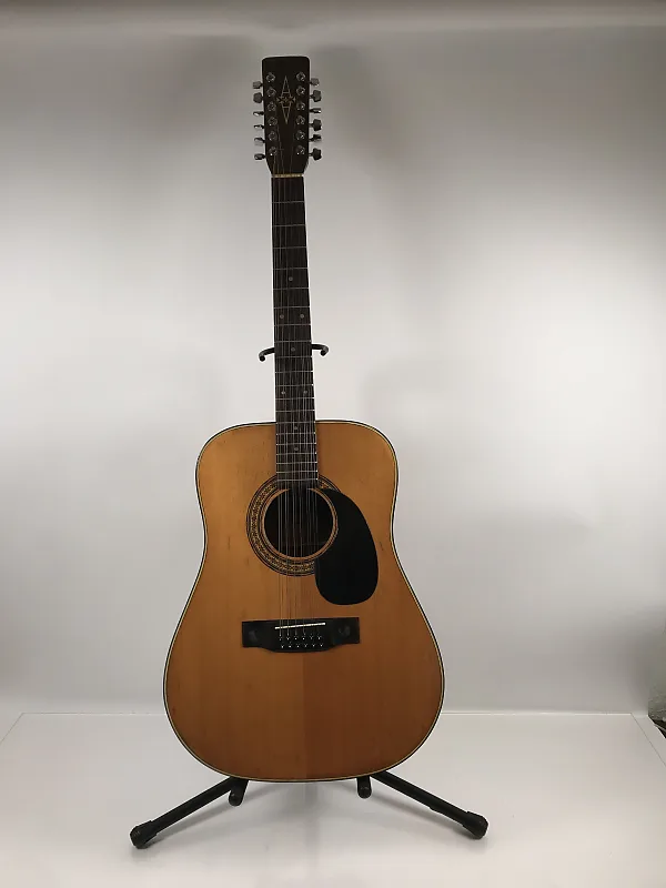 Vintage Made in Japan Alvarez 5021 12 String Acoustic Guitar | Reverb