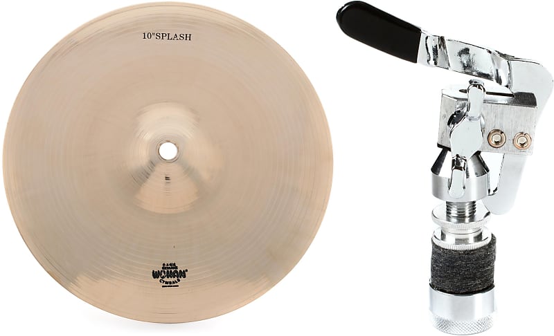 Wuhan 10 inch Splash Cymbal Bundle with Gibraltar SC-QRHHDC | Reverb