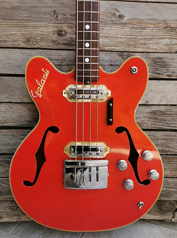 July Offer Free Shipping RIF 789 Galanti Vintage Bass Hollow | Reverb