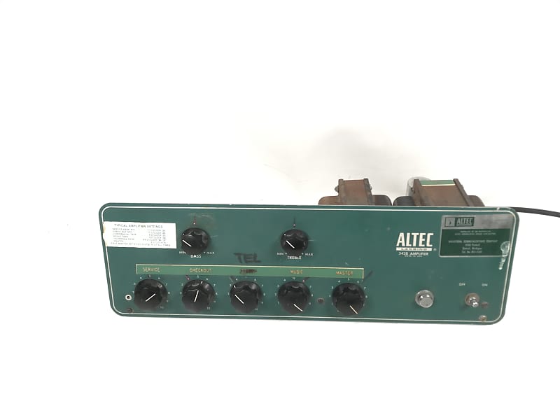 Altec 342B Tube Amplifier / Mixer | Reverb UK