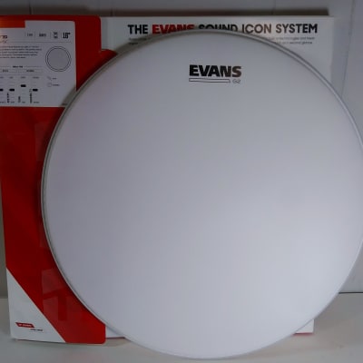 Evans G2 Coated Drumhead - 16 inch Bundle with Evans G1 | Reverb
