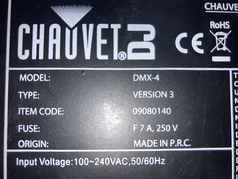 Chauvet DMX-4 | Reverb