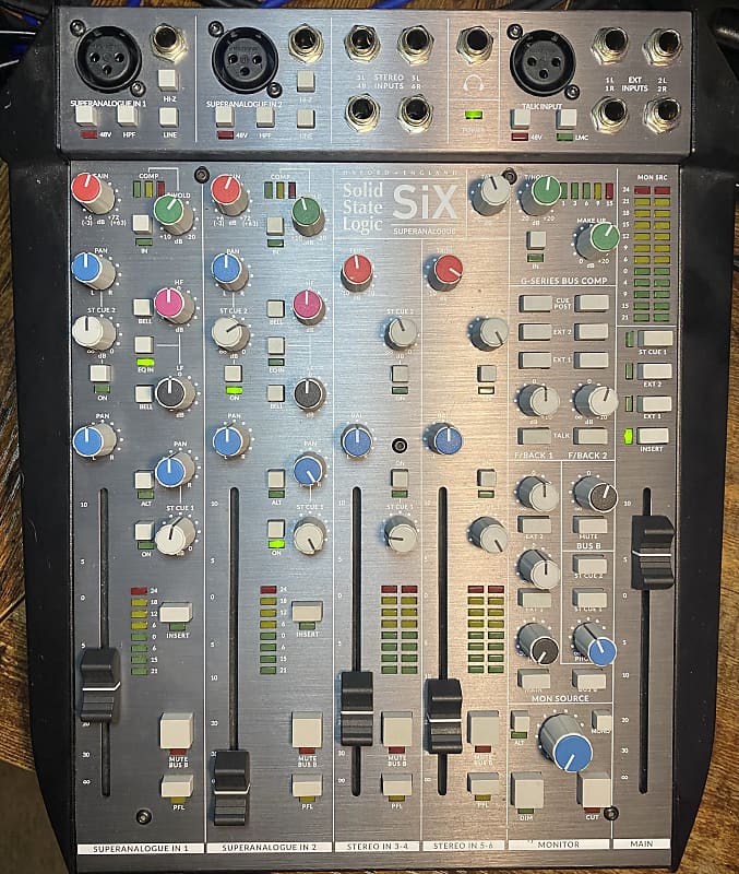 Solid State Logic SiX - Black | Reverb