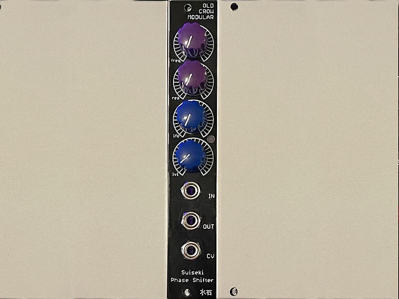 Old Crow Suiseki Phase Shifter Eurorack module 2018 black | Reverb